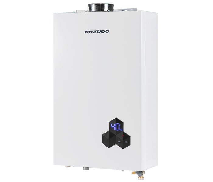 Купить турбированную газовую колонку MIZUDO ВПГ 4-12Т ТУРБО Oxygen free ...